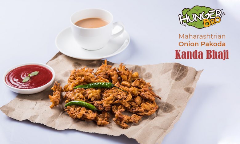 Kanda Bhaji Recipe | Maharashtrian Kanda Bhaji | Onion Bhaji Recipe