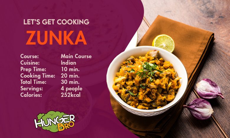 Zunka recipe | Marathi Zunka recipe | Dry Pitla | झुणका रेसीपी