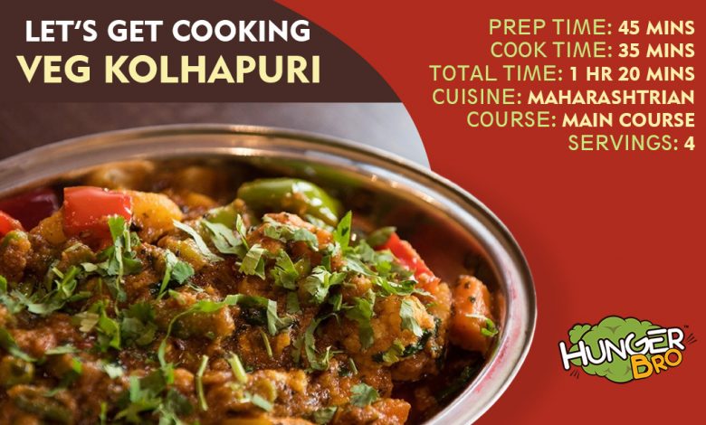 Veg Kolhapuri Recipe | How to Make Veg Kolhapuri
