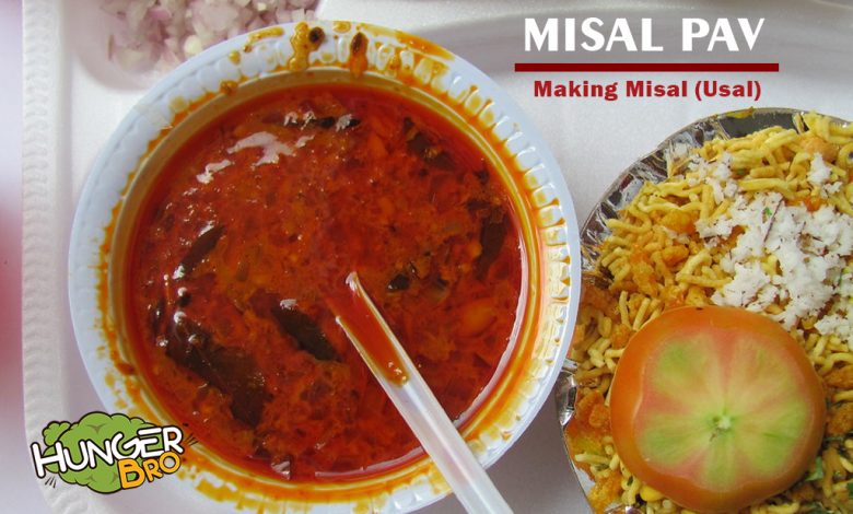 Misal Pav Recipe | Maharashtrian Misal Pav | Usal Pav Recipe