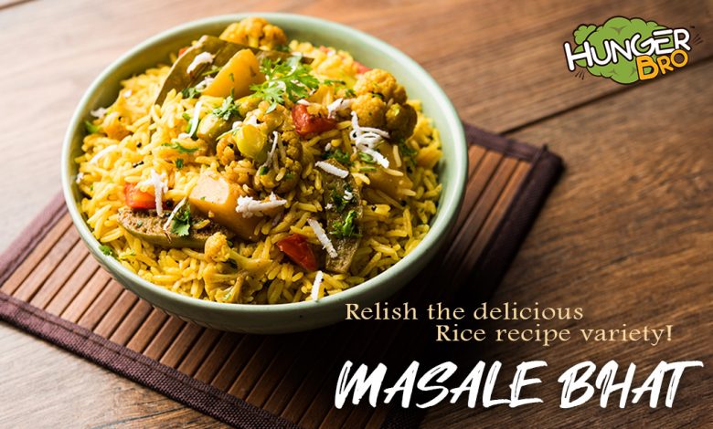 Masale Bhat Recipe | Masale Bhaat | Maharashtrian Style Masale Bhat